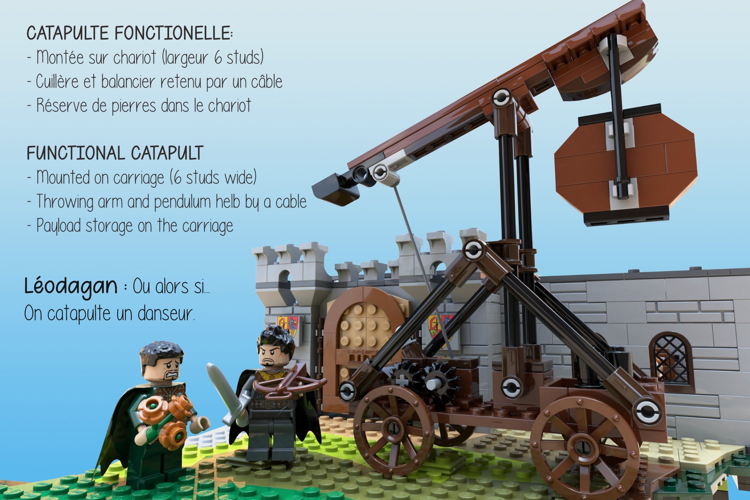 Kaamelott: A French comedy TV series on LEGO ideas | Brickset