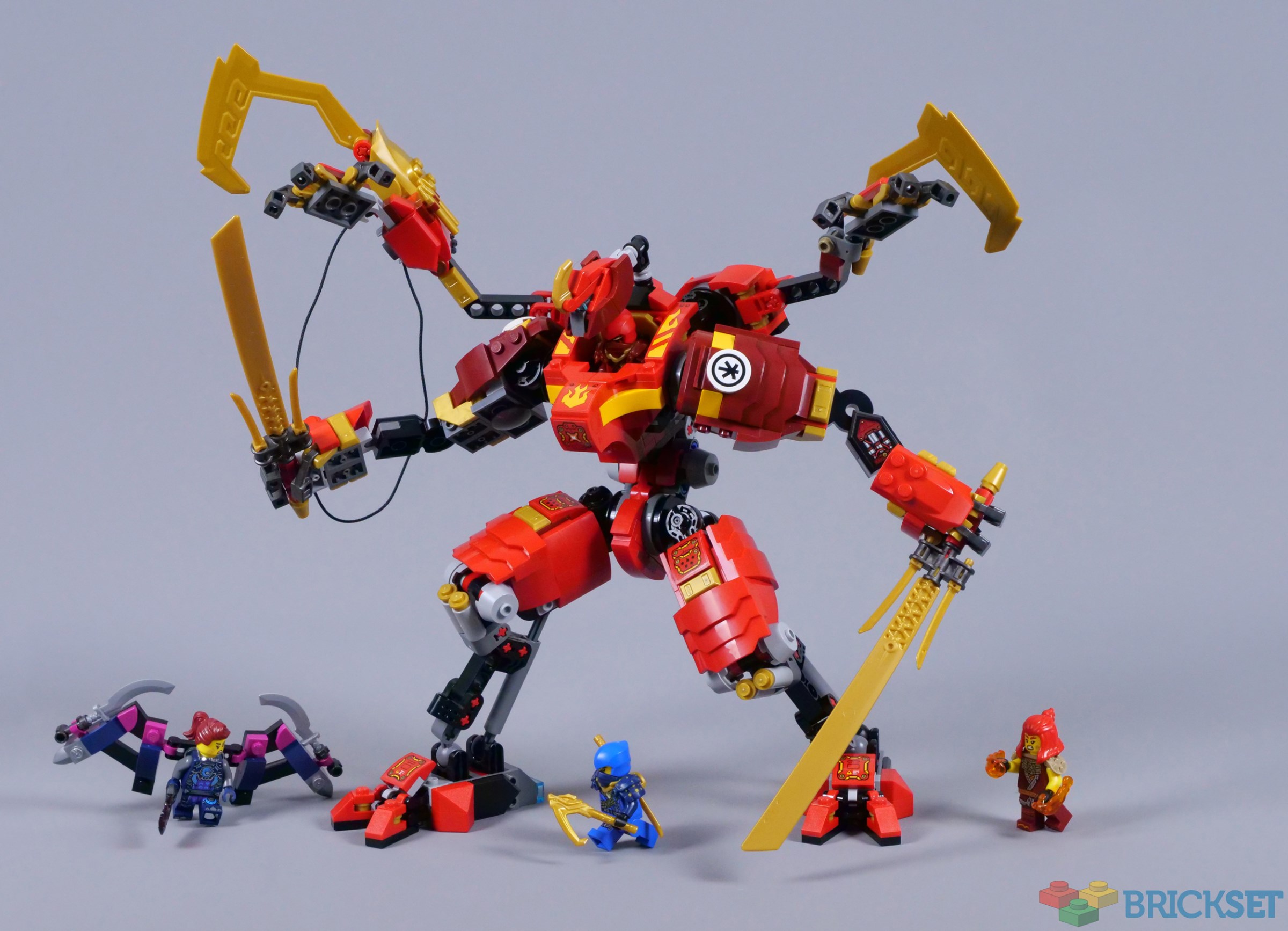 LEGO Ninjago 71812 Kai's Ninja Climber Mech review | Brickset