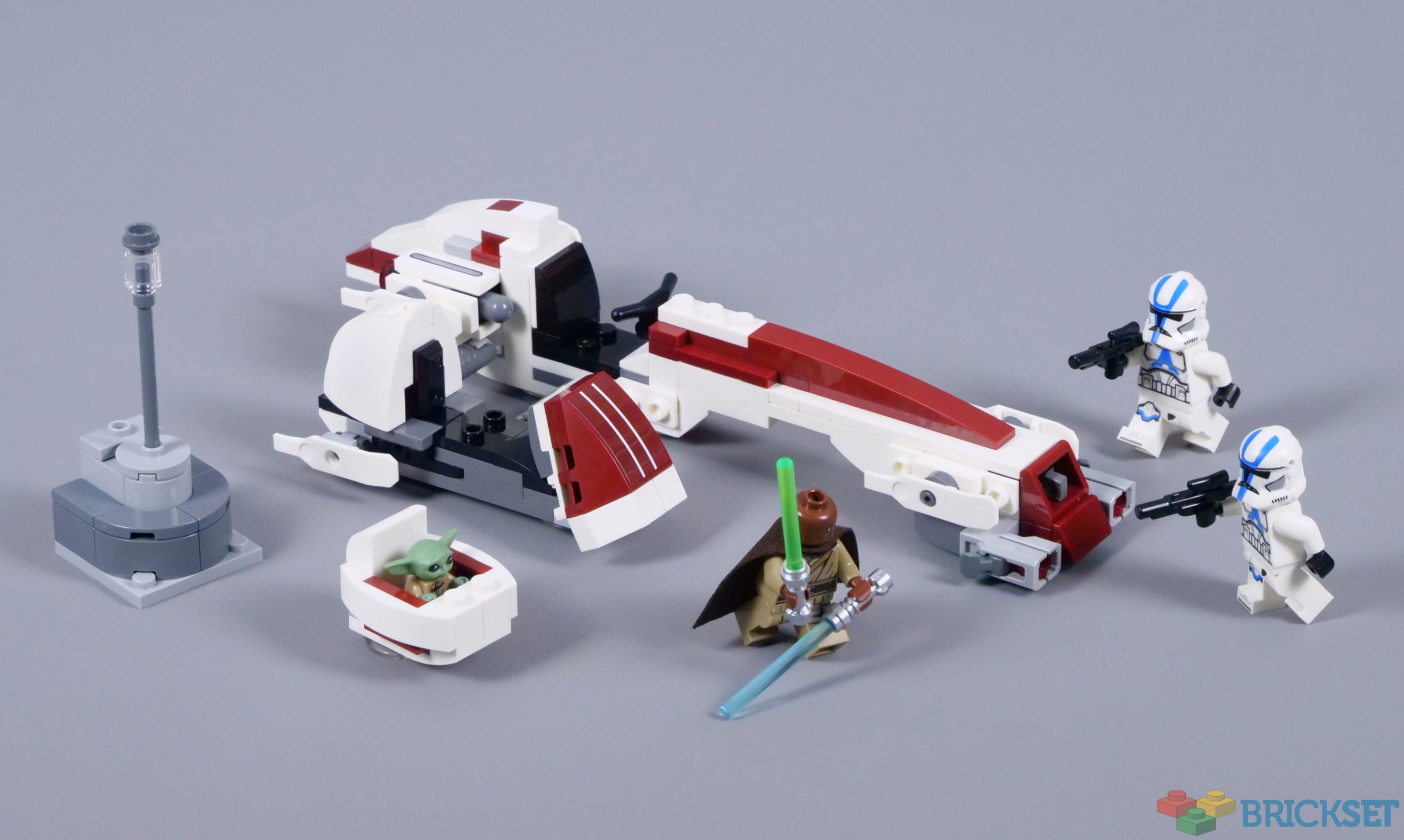 LEGO Star Wars 75378 BARC Speeder Escape review | Brickset