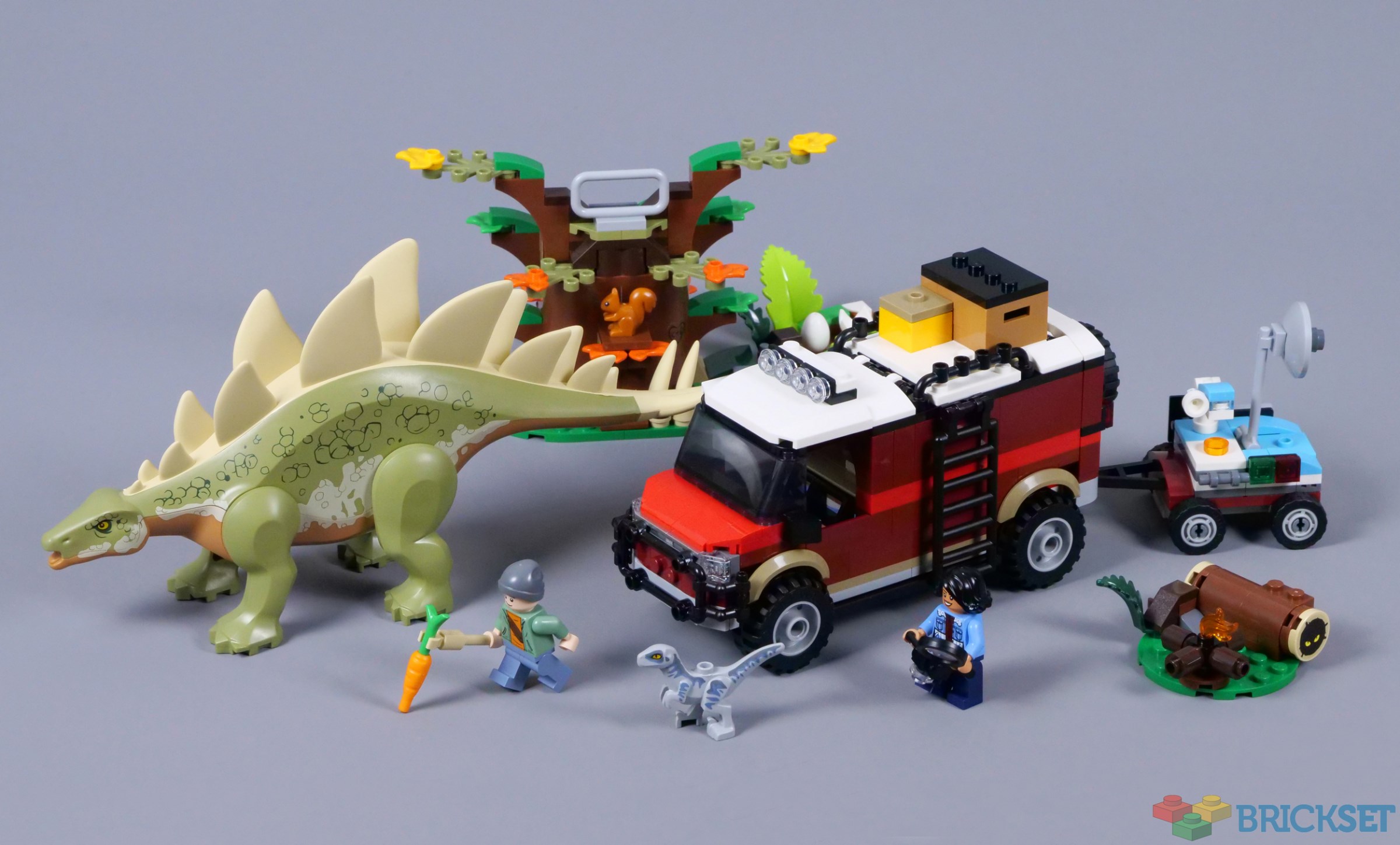 LEGO Jurassic World 76965 Dinosaur Missions: Stegosaurus Discovery ...