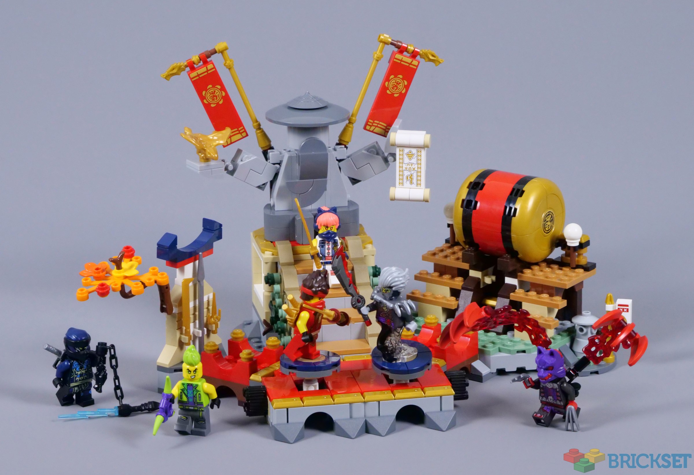 LEGO Ninjago 71818 Tournament Battle Arena review | Brickset