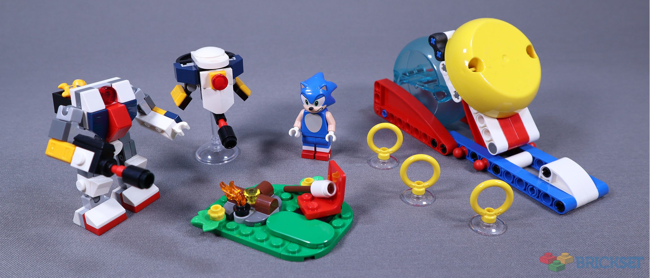 LEGO Sonic the Hedgehog 77001 Sonic's Campfire Clash review | Brickset