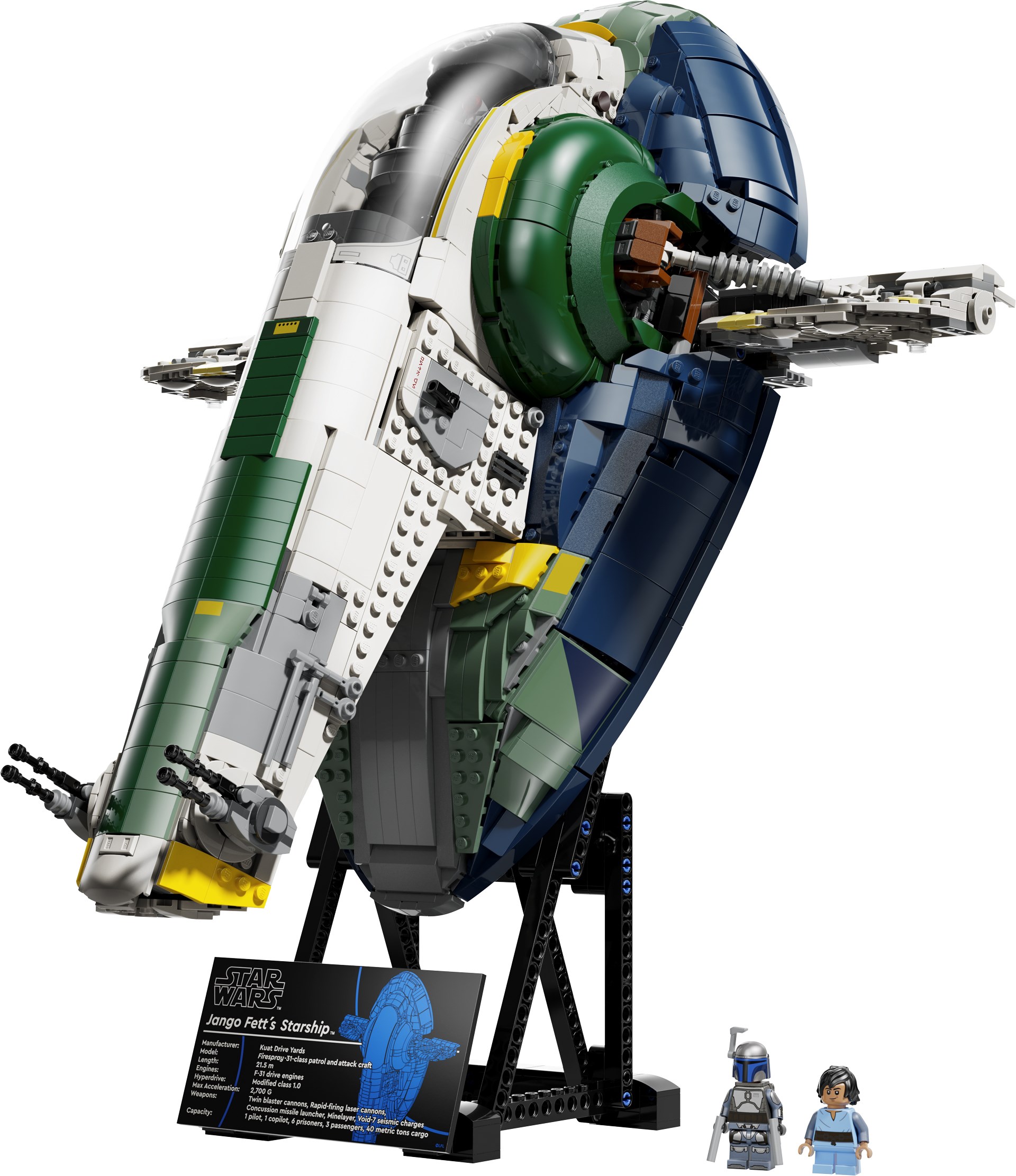 UCS Jango Fett's Starship announced! | Brickset