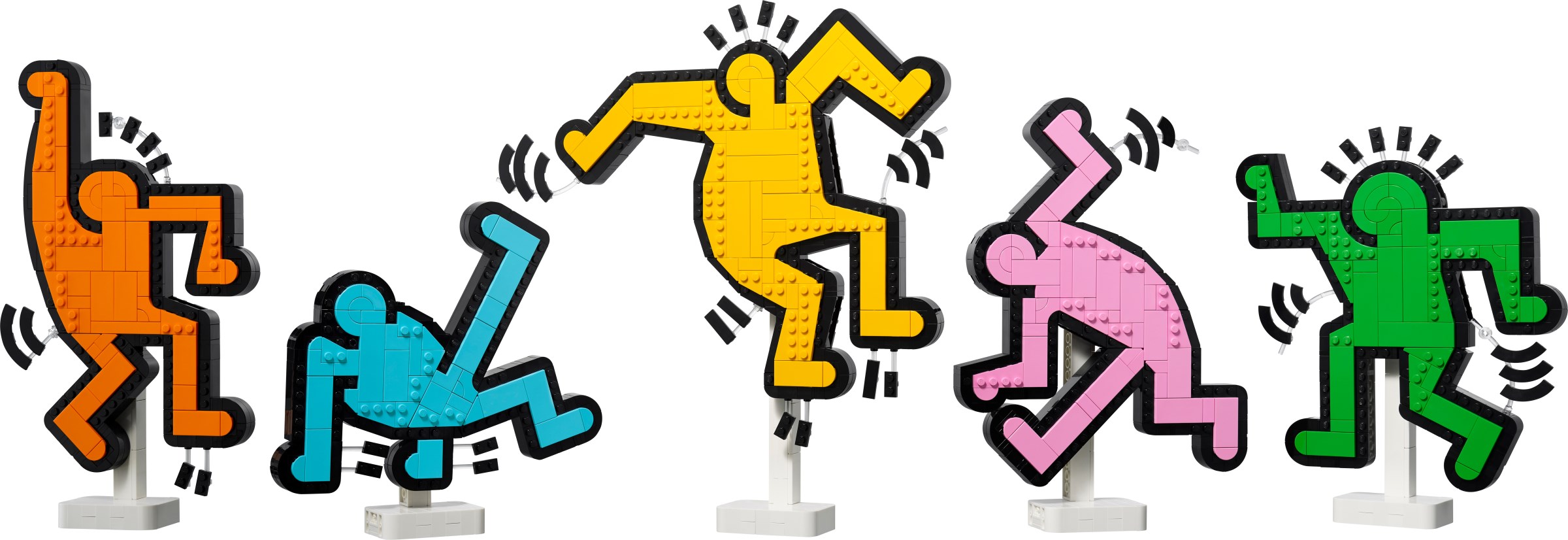 31216 Keith Haring - Dancing Figures revealed! | Brickset