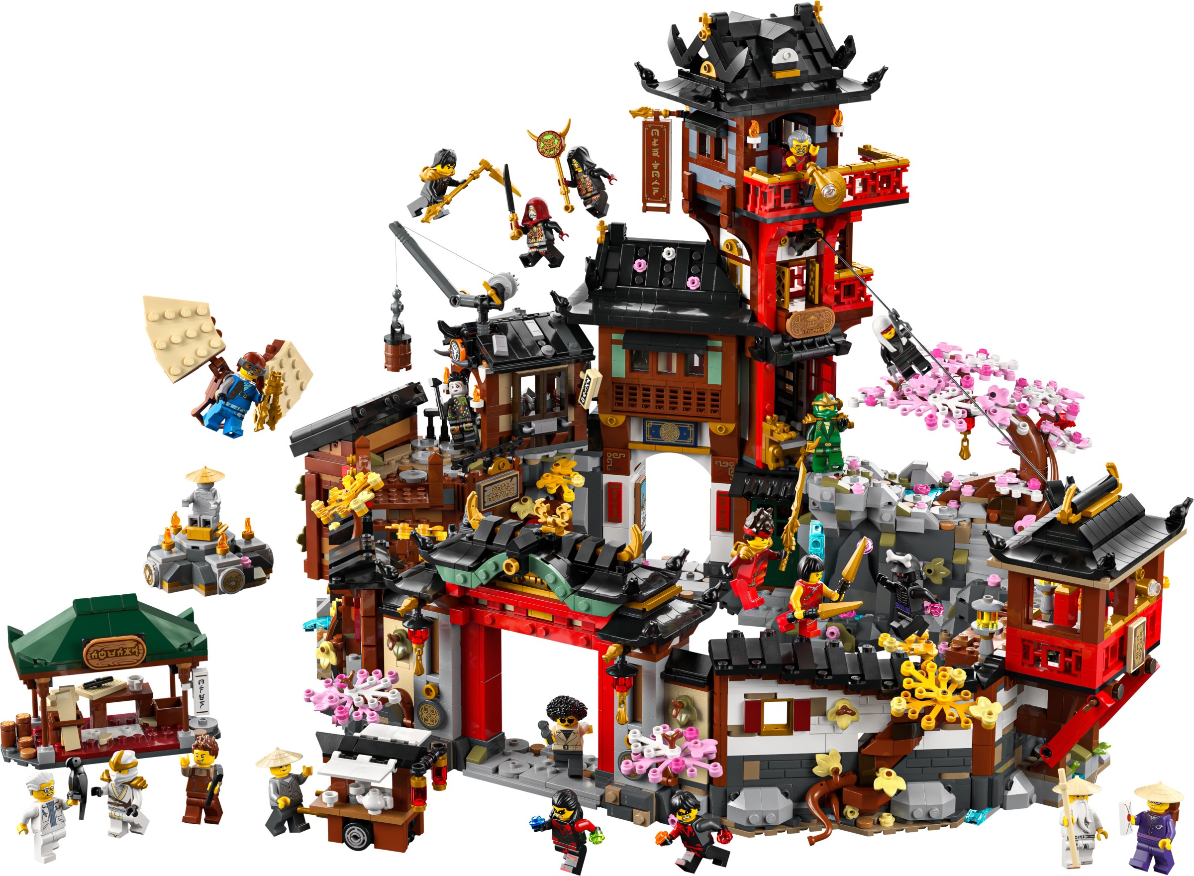 LEGO NINJAGO 71861 The Old Town revealed! | Brickset