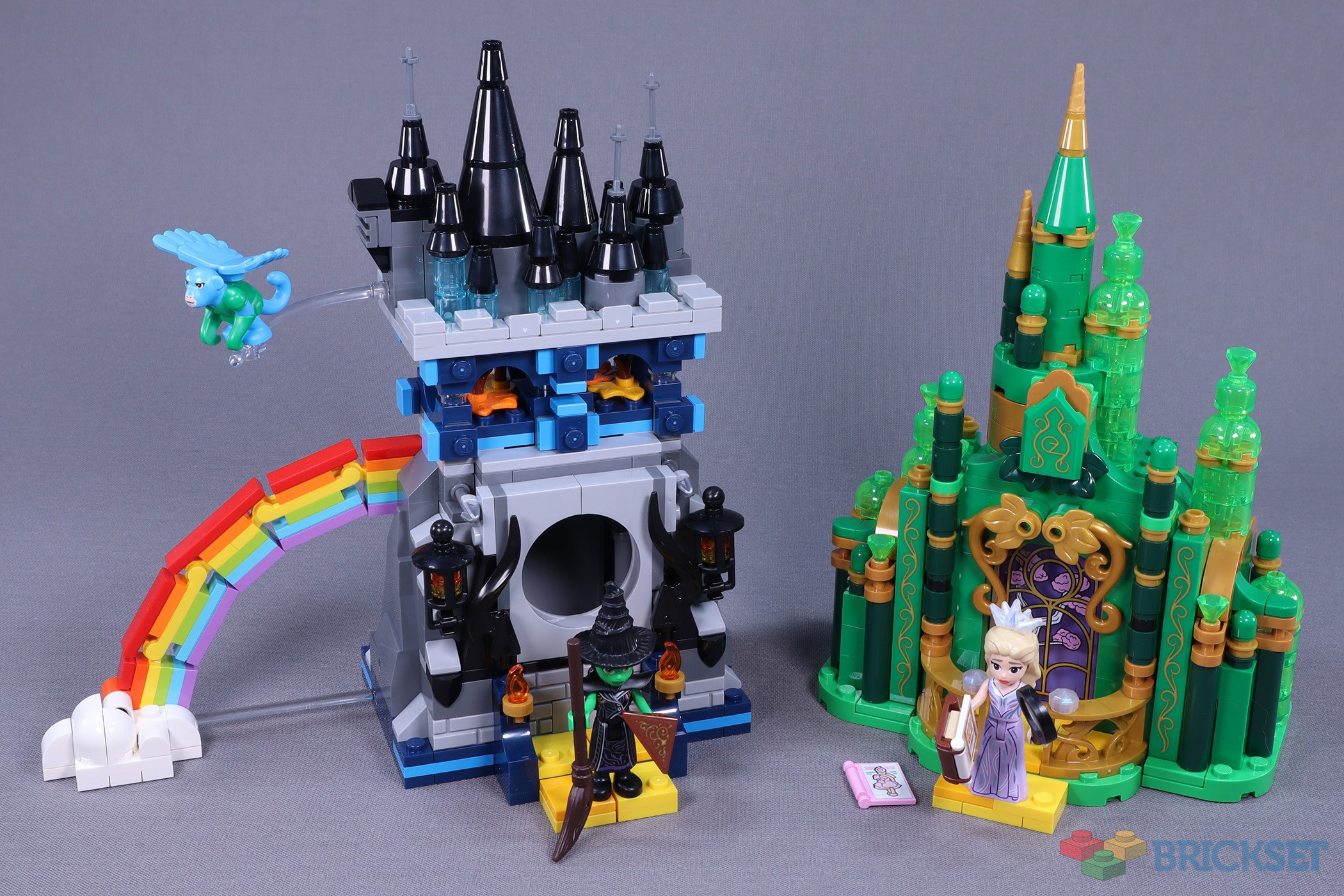 LEGO Wicked 75689 Emerald City & Kiamo Ko Castle review | Brickset