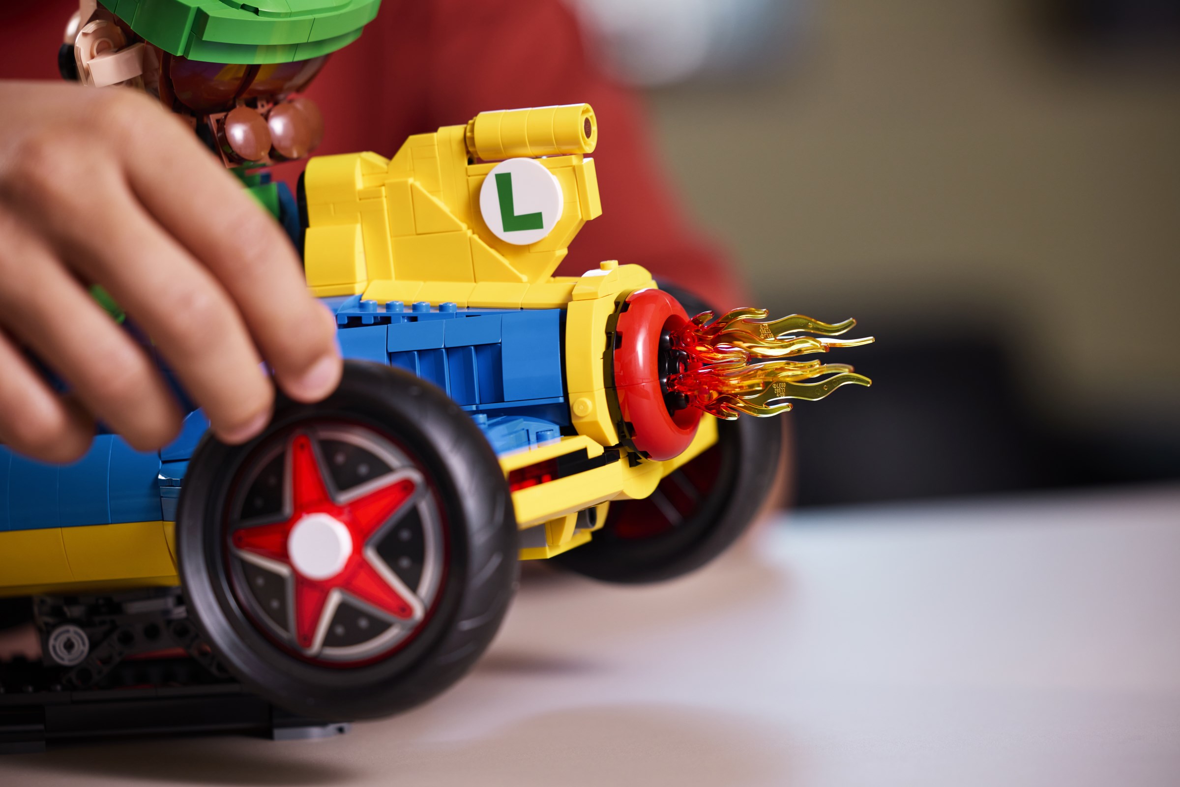 LEGO Super Mario 72050 Luigi & Mach 8 revealed! | Brickset