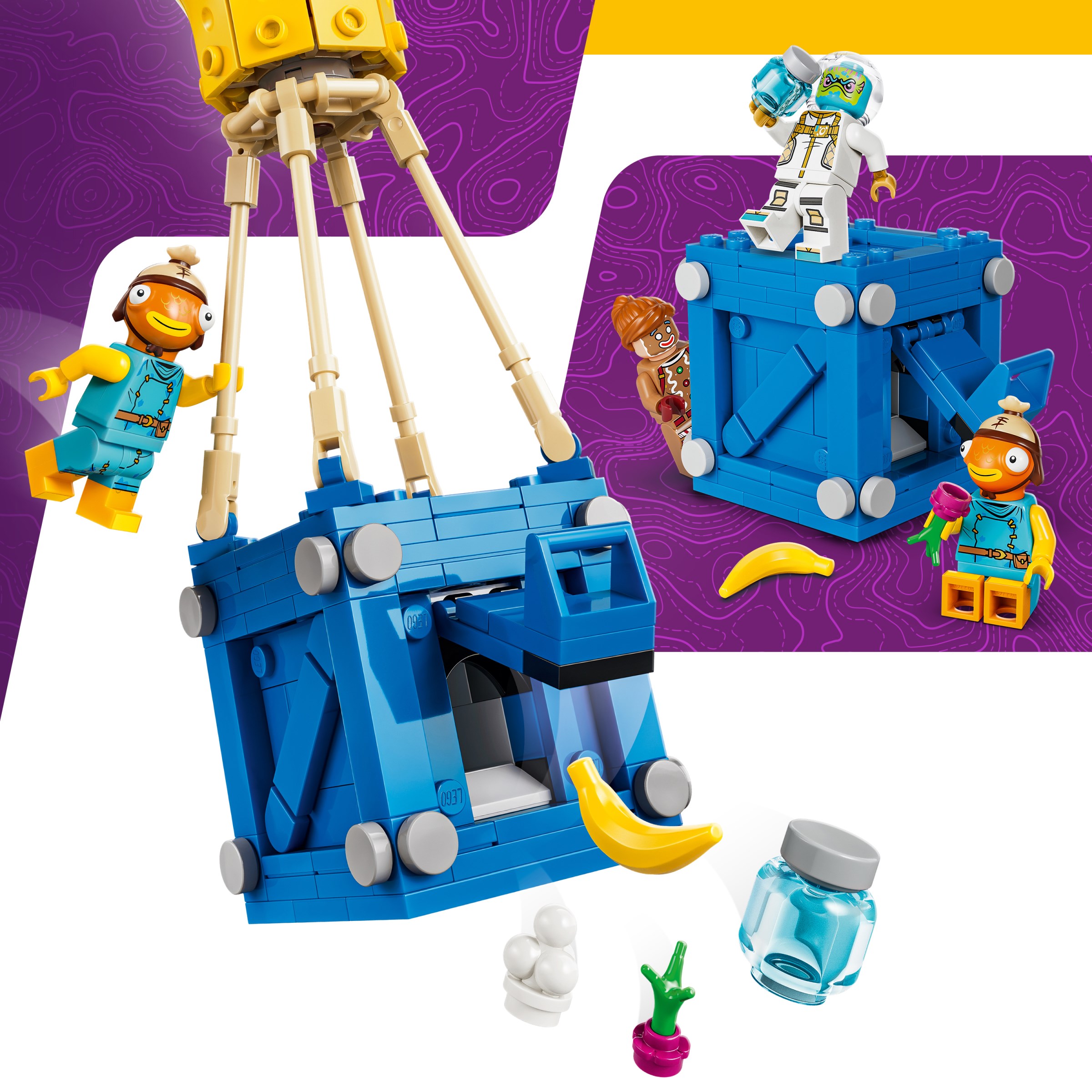 Plunge into action with four new sets from LEGO Fortnite! | Brickset