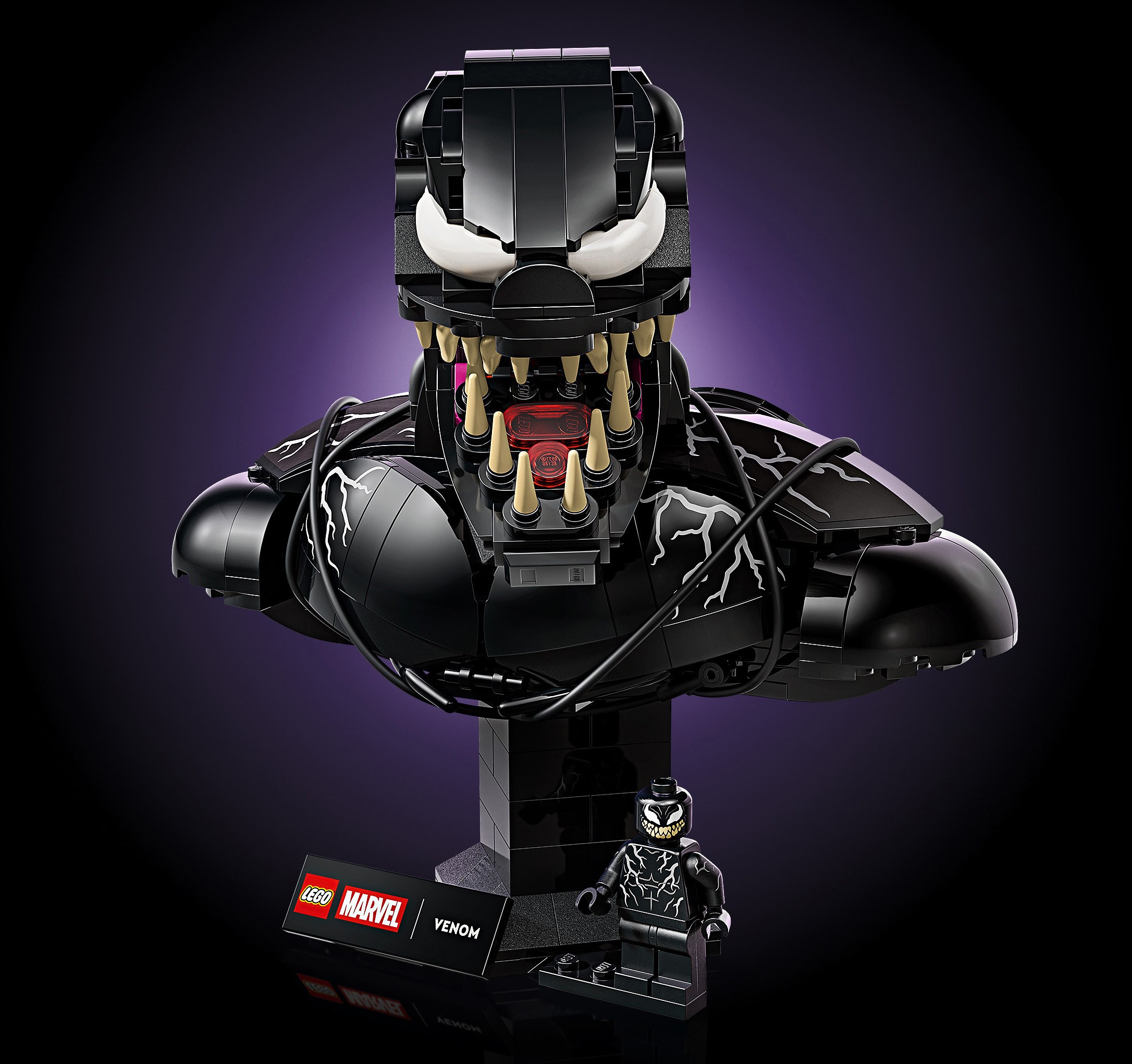 LEGO Marvel 76356 Venom Bust announced, including a new Venom ...
