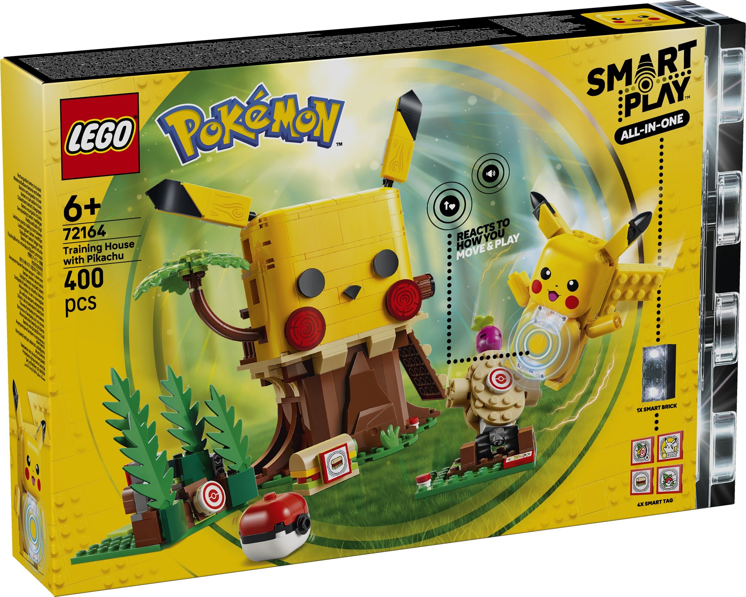 LEGO 72164 Training House with Pikachu SMART Play Hub – How to build it