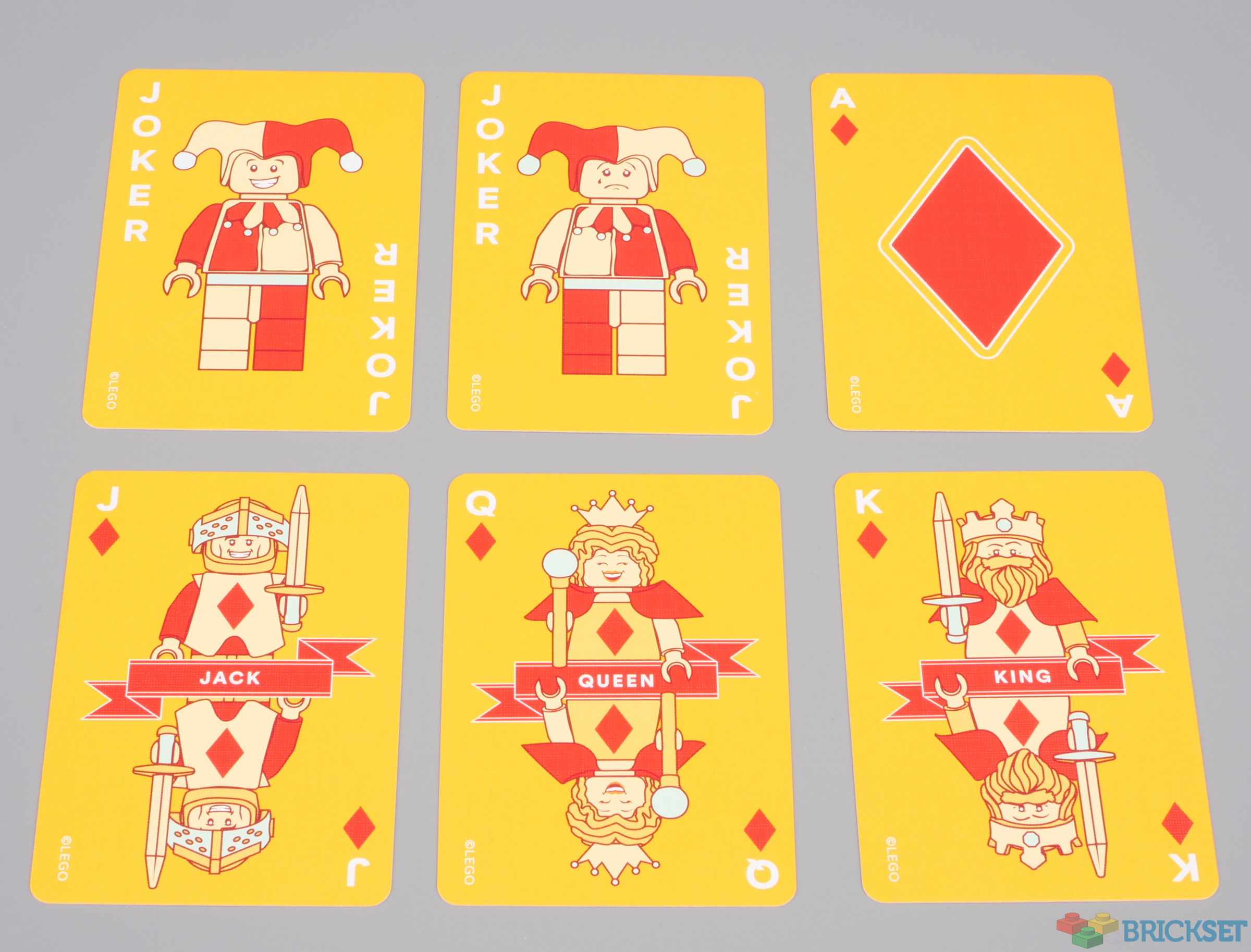 LEGO Brick Playing Cards review | Brickset
