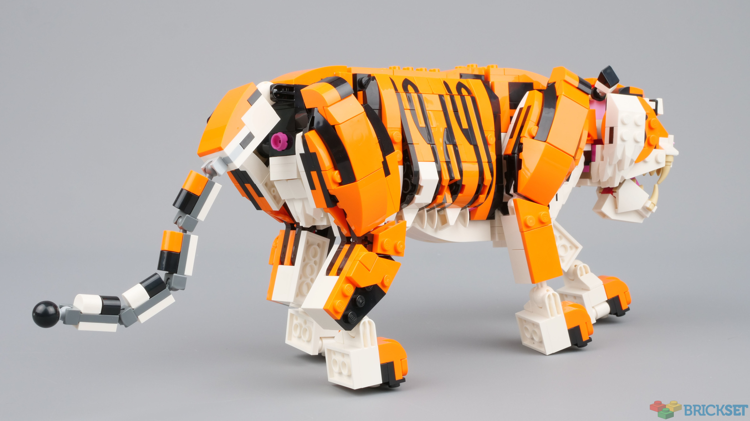 LEGO Creator 3in1 Majestic Tiger Building Set For Kids 31129