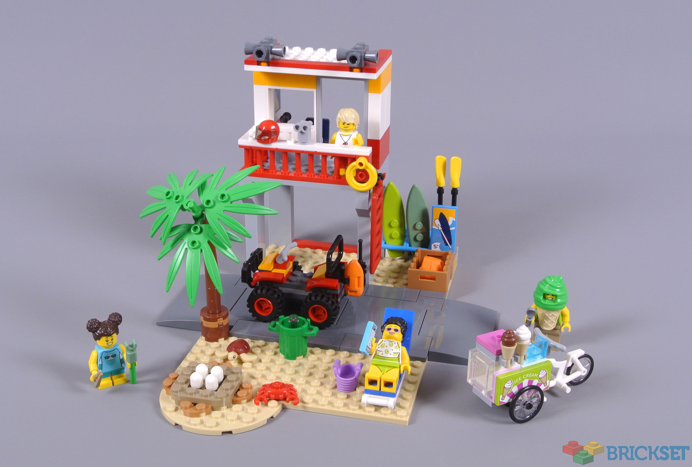 LEGO City 60328 Beach Lifeguard Station review | Brickset