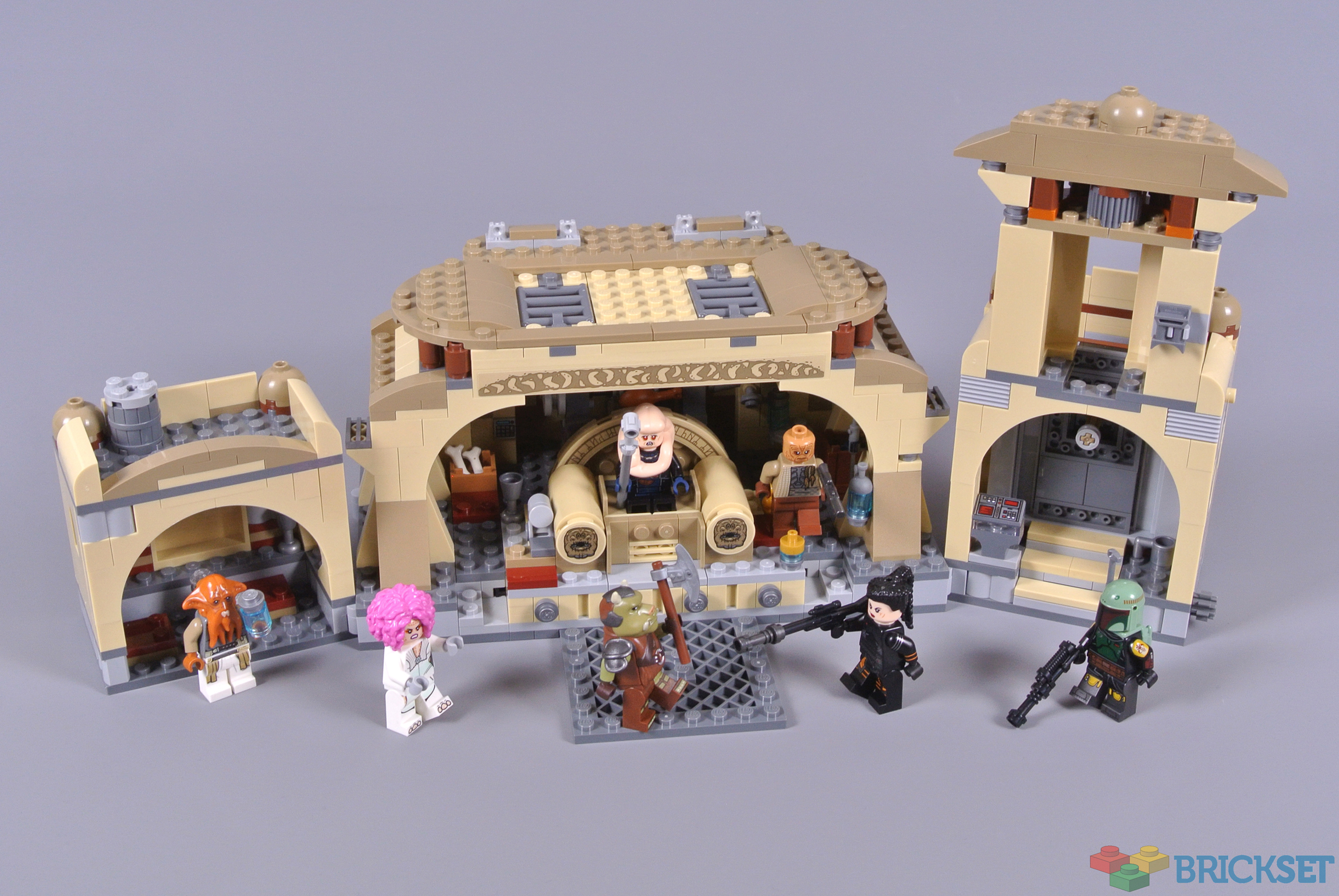 LEGO Star Wars 75326 Boba Fett's Throne Room review | Brickset