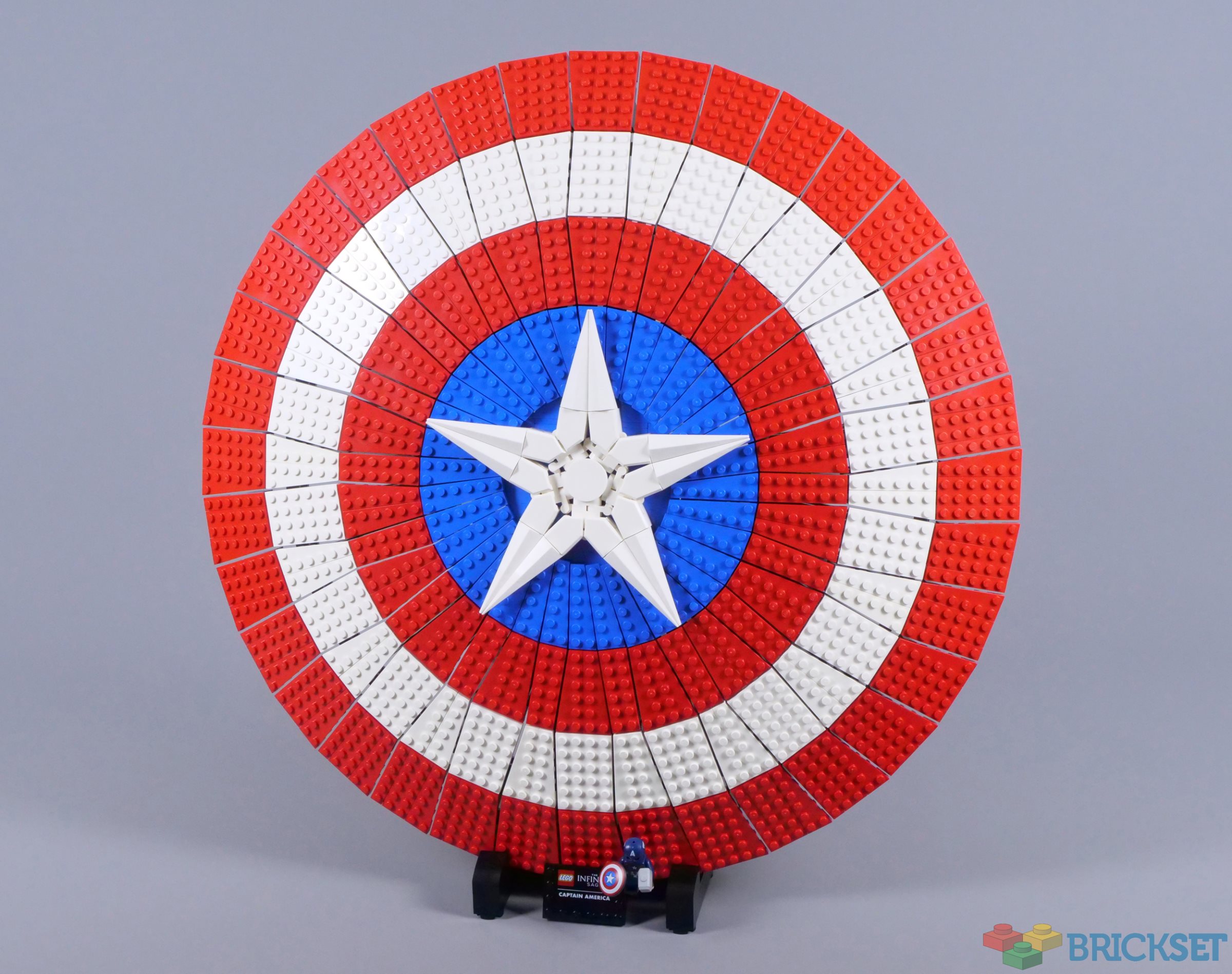 LEGO Marvel Super Heroes 76262 Captain America's Shield review | Brickset