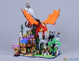 LEGO Ideas 21348 Dungeons & Dragons: Red Dragon's Tale (Part #2 - Model ...