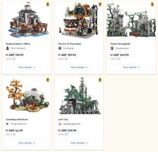 BrickLink Designer Program Series 3 available for pre-order | Brickset