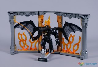LEGO Icons 10367 The Lord of the Rings: Balrog Book Nook review | Brickset
