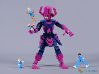 LEGO Marvel Super Heroes 76316 Fantastic Four vs. Galactus Construction ...