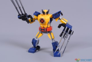 LEGO Marvel Super Heroes 76202 Wolverine Mech Armour review | Brickset