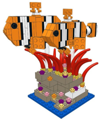 Tropical fish models from ReefScape | Brickset