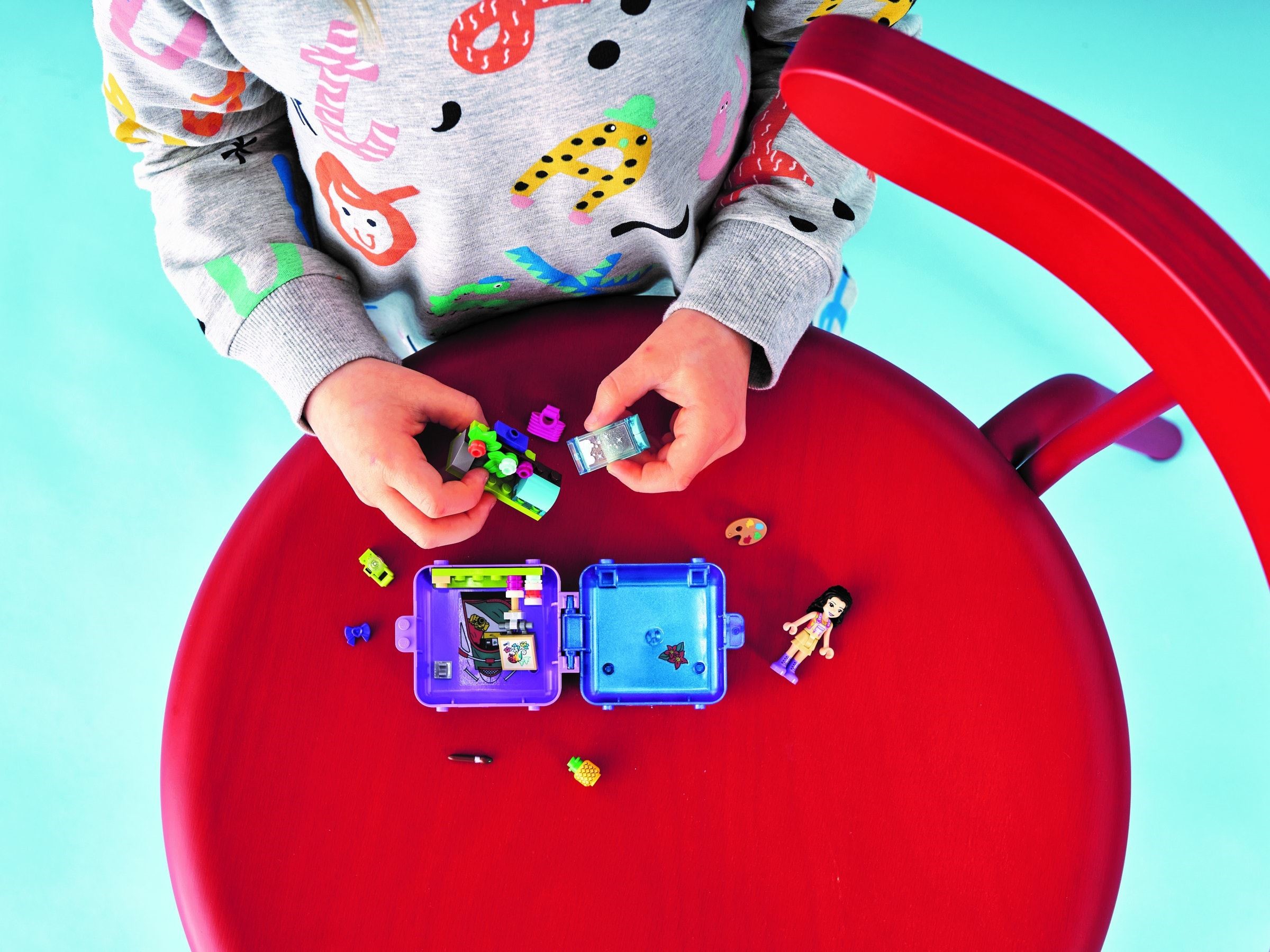 LEGO® Emma's Jungle Cube - Art Studio (41438): all details