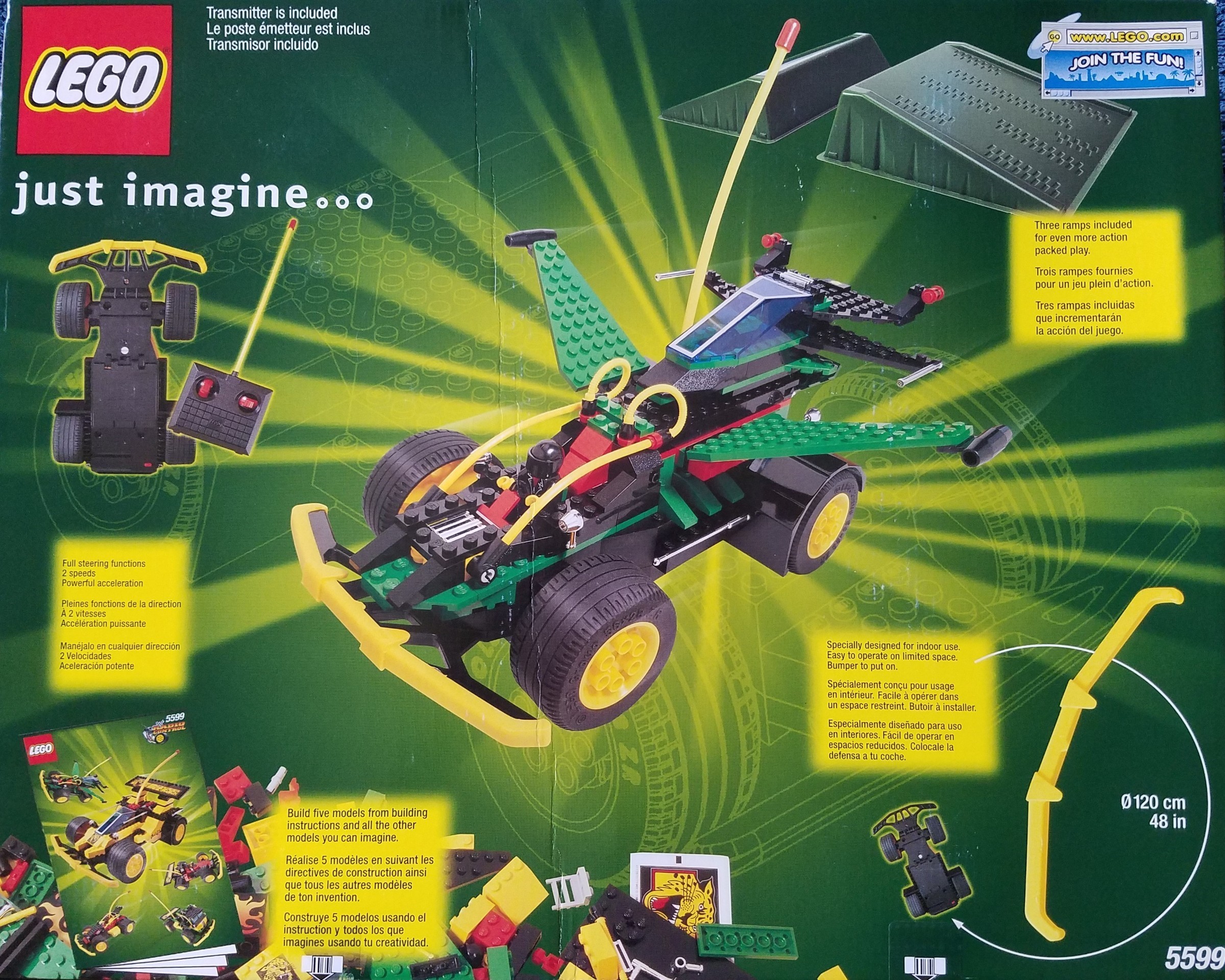 LEGO® Radio Control Racer (5599): all details