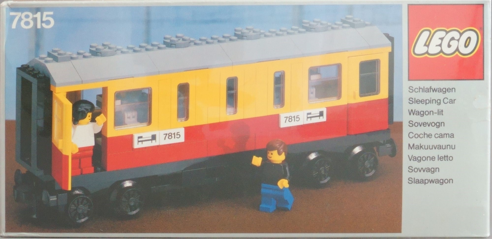 LEGO® Passenger Carriage / Sleeper (7815): all details