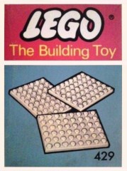 LEGO Inventory for 429-1: 4 Plates 6 x 8 (The Building Toy) | Brickset